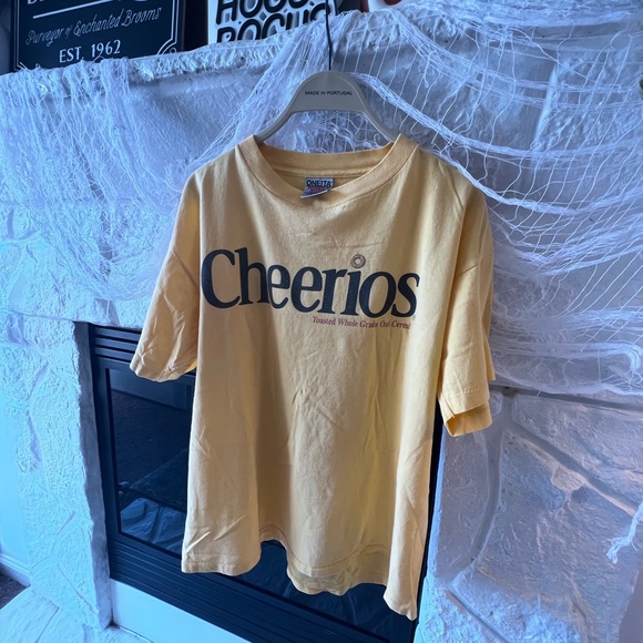 Vintage | Shirts | Rare Vintage Single Stitched Cheerios Graphic Tshirt ...